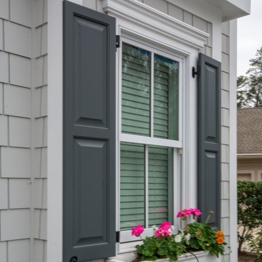 Raised Panel Shutters | Armor Building Solutions